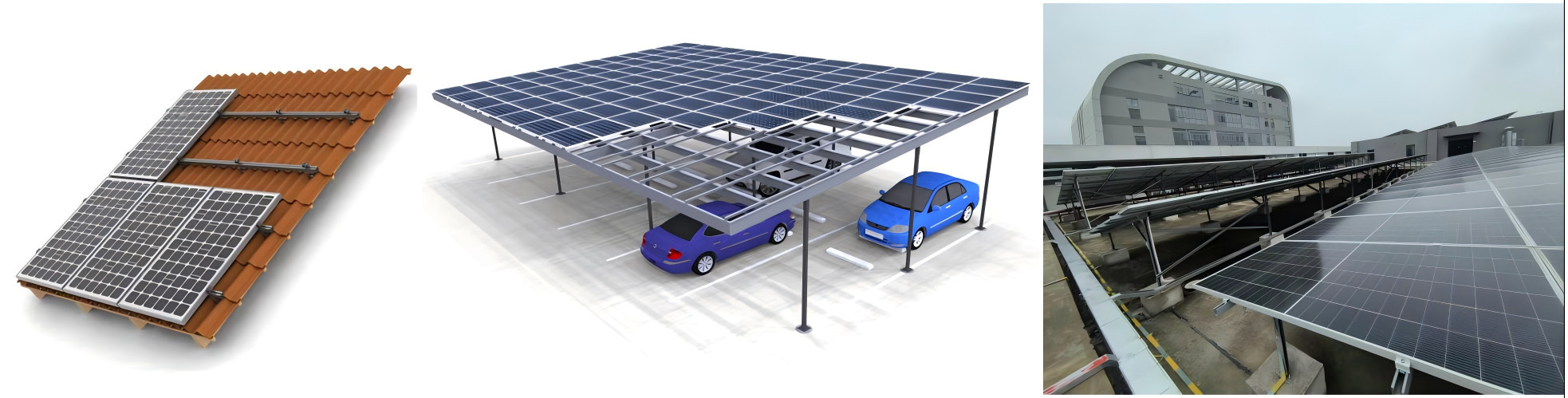 Rooftop installation, Ground installation or Canopy installation, how ...