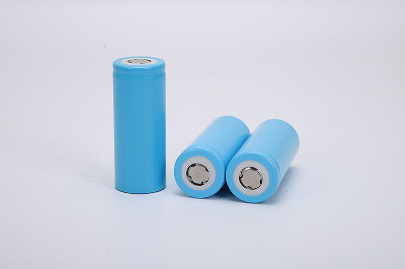 Blue Cylindrical Battery Cells 45g Rechargeable LiFePO4 Battery