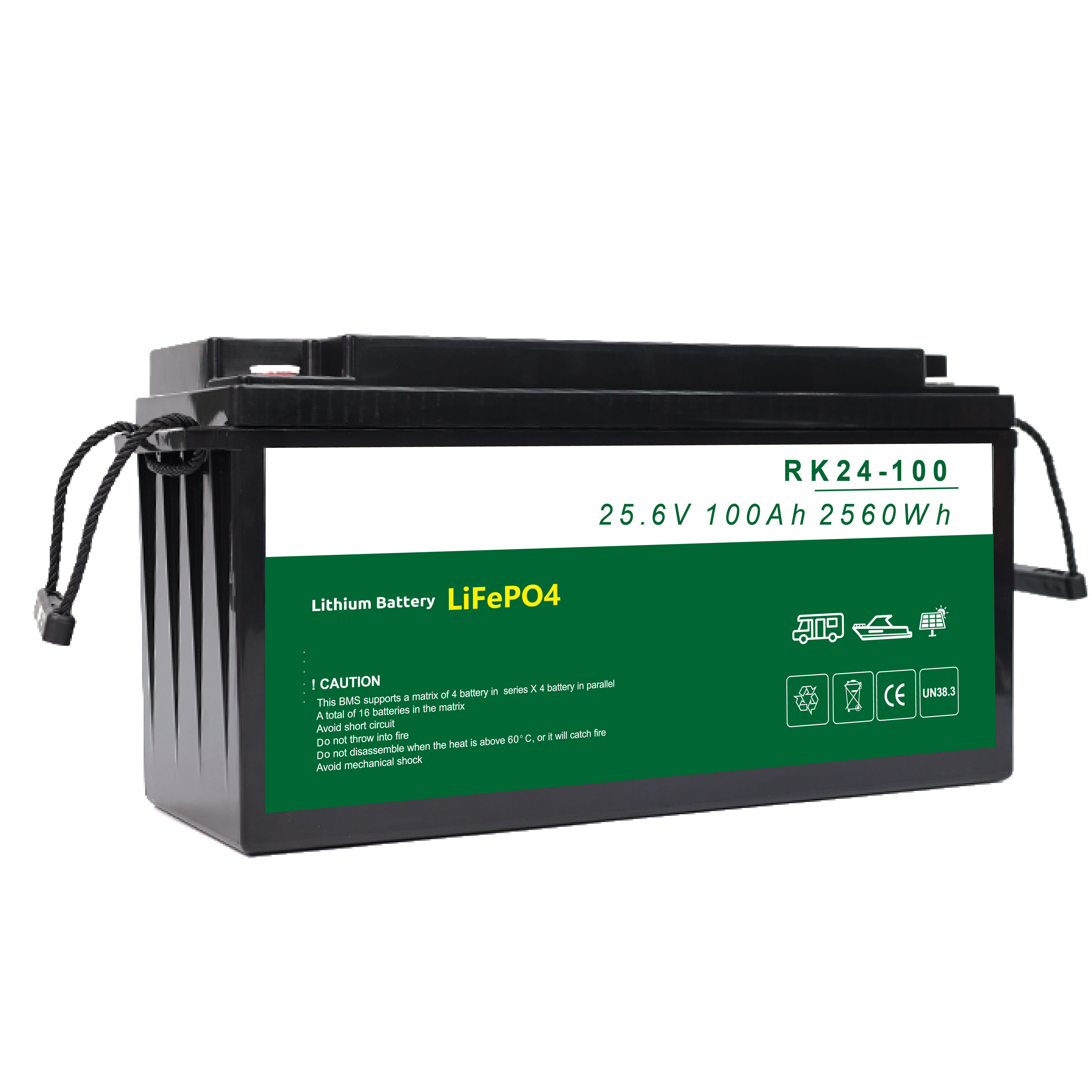 24V 280Ah Low Self-Discharge Lithium Iron Phosphate LiFePO4 Battery For ...