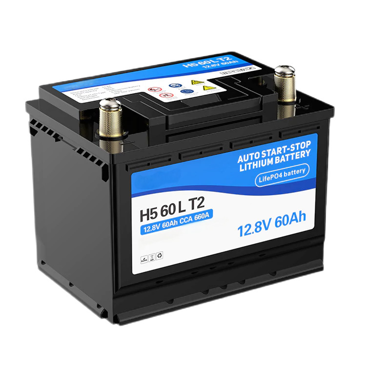 H5 Car starting battery 12V 60Ah car start stop battery LiFePo4 for ...