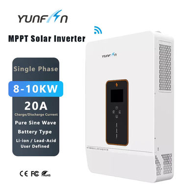 Solar Inverters 8KW 120Vac single phase 240Vac Split Phase Solar Energy ...